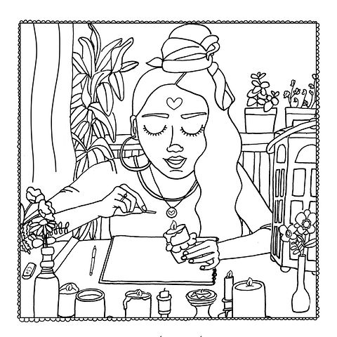 coloring pages light