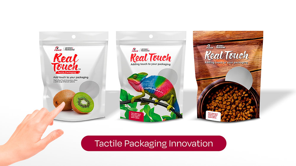 Flair Flexible Introduces Real Touch, Tactile Packaging Innovation at ...