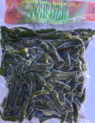 YGC Frozen Green Chilli 500g*20 (Vietnamese) | Mur Thai