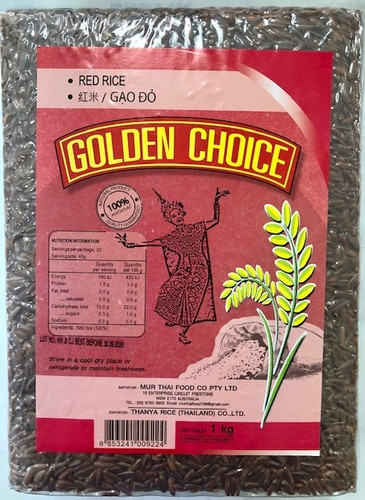 RR10 GC Red Rice 1kg*10 | Mur Thai