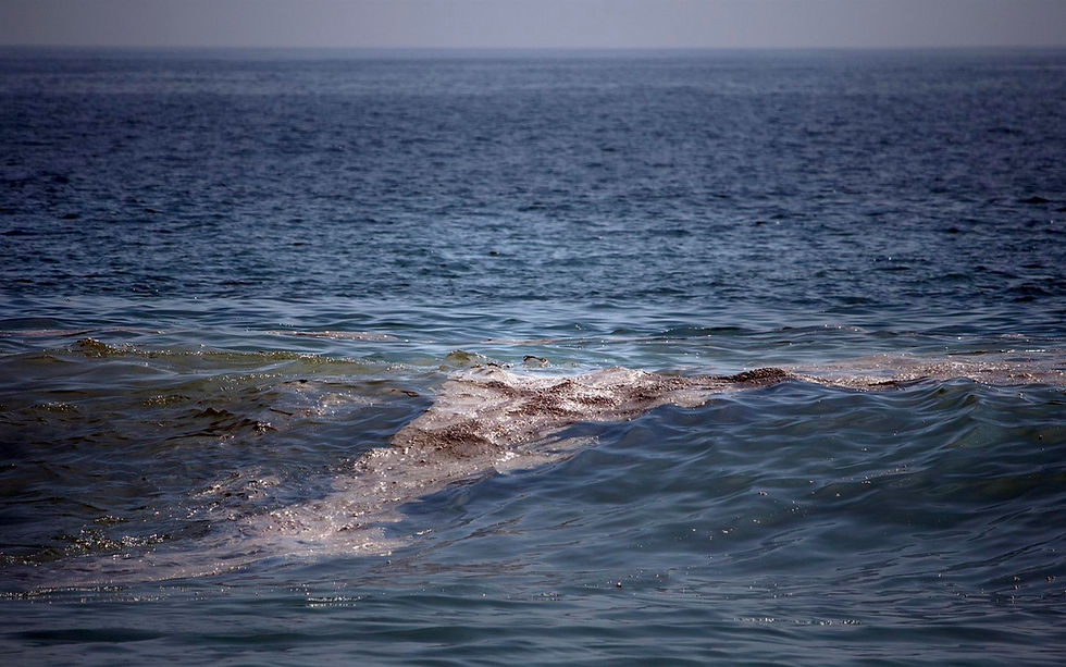 Un derrame de hidrocarburos mancha y contamina playas de Oaxaca