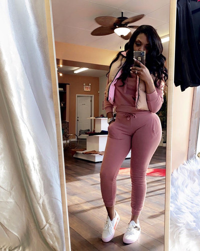Comfy Rose Pink jogger | Pretti Unlimited