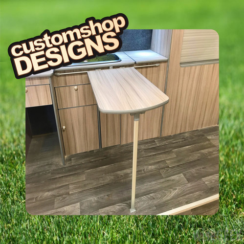 Table Top With Leg & Rail Attachments | customshop-designs