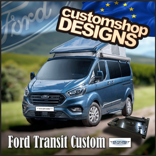 Ford Transit Custom (2013 - Onward) Double Seat Swivel Base (LHD Europe ...