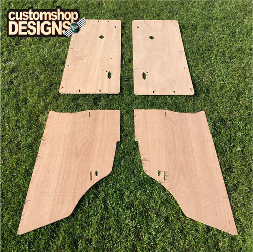 Classic Mini (1959 - Onward) 3.6mm Door Cards / Ply Lining Kit ...