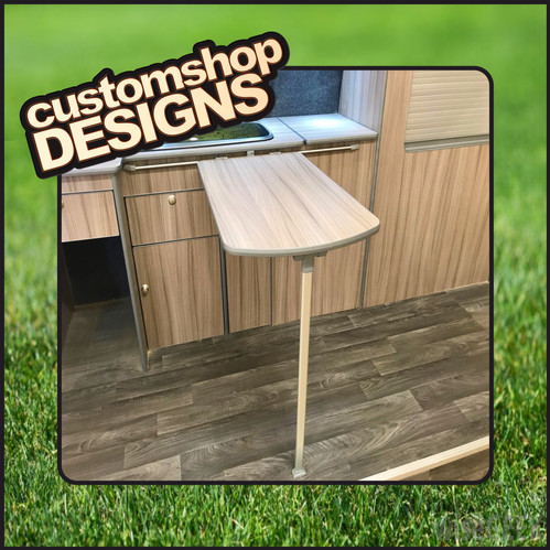 Table Top With Leg & Rail Attachments | customshop-designs