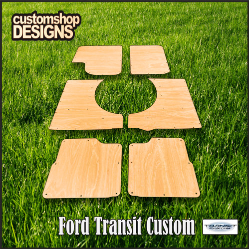 Ford Transit Custom (2024 - Onward) SWB Tourneo Van 3.6mm Ply Lining ...