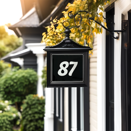 Laser Cut House Number | WOW CUSTOM SIGNS