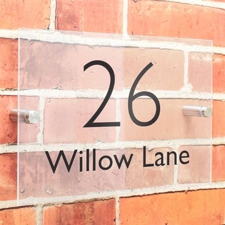 Laser Cut House Number | WOW CUSTOM SIGNS