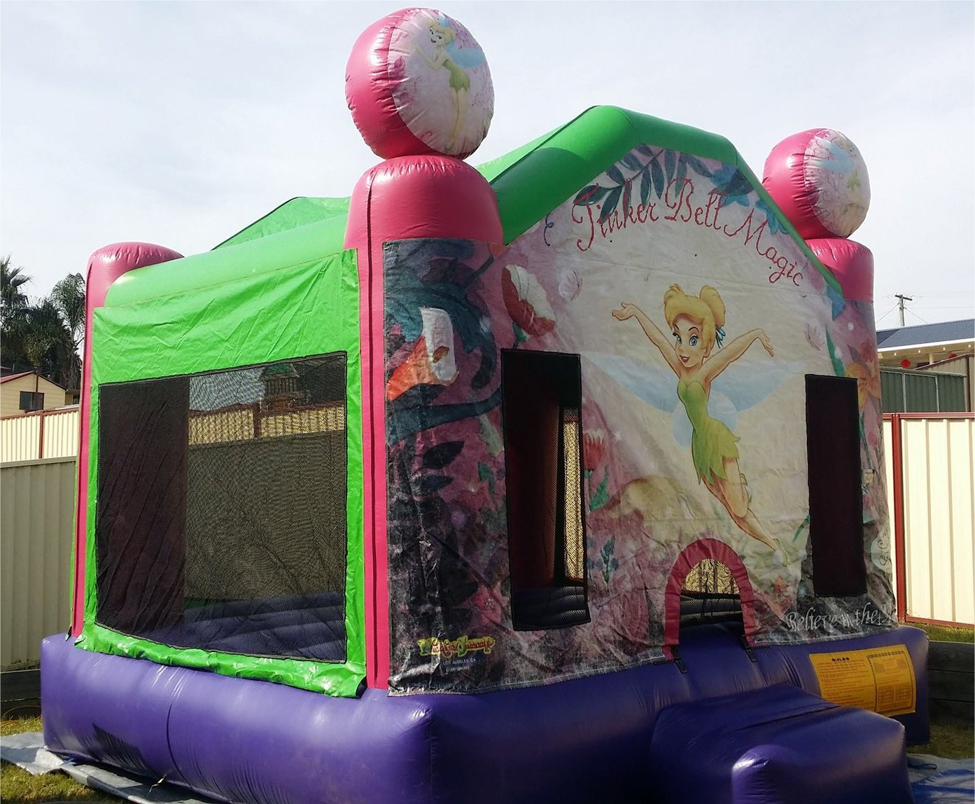 Tinkerbell Jumping Castle Hire