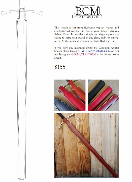 Longsword - "THE SENTINEL" FIORE | KRIEGER ARMORY