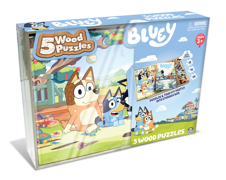 Bluey Puzzles and Games | MJM Australia