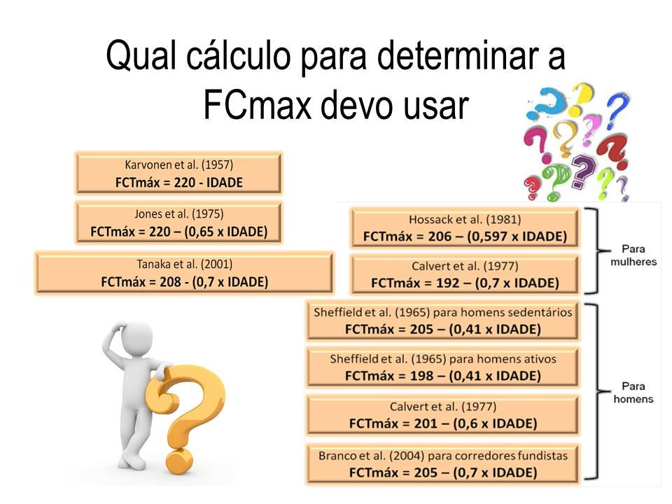 Qual cálculo para determinar a FCmax devo usar?