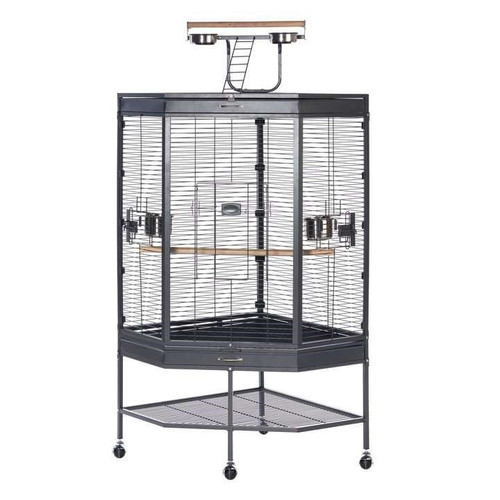 3165 Prevue Corner Cage with Playtop | Bastropcages