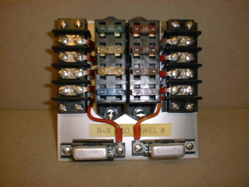1606-04 B&B Pro Power Control Panel- Modular Fuse Panel 8 Ignition ...