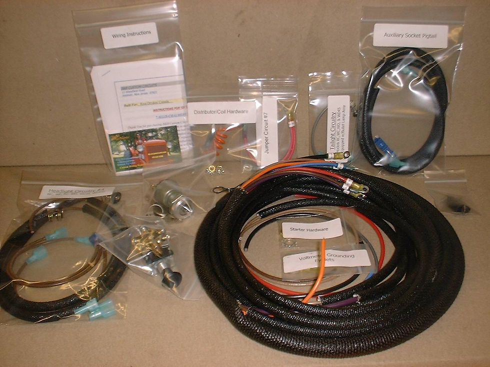 1503-04A 12V Models WD & WD45 Wiring System Kit less Alternator- Mag or ...