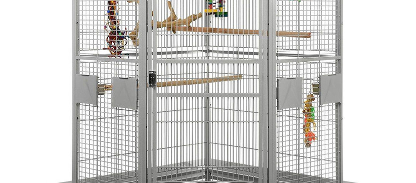 HQ Corner Bird Cage | Bastropcages