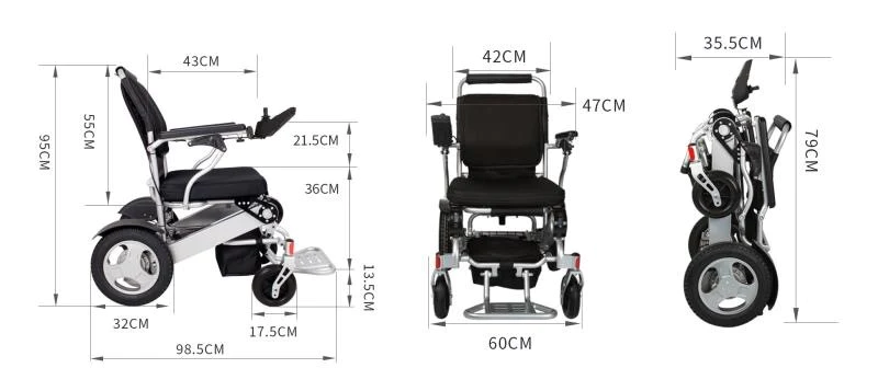KWK D09 Folding Powerchair | Sheffield Mobility