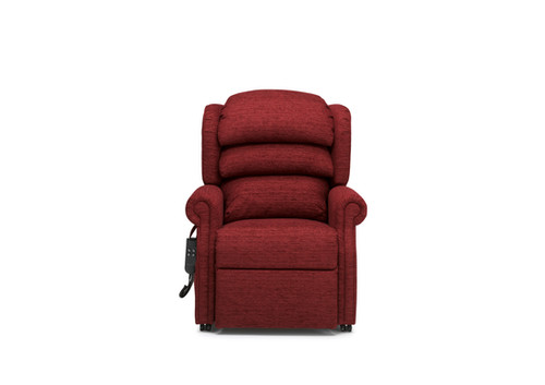 Repose Olympia Single Motor Rise and Recline Chair with Scroll Arm ...
