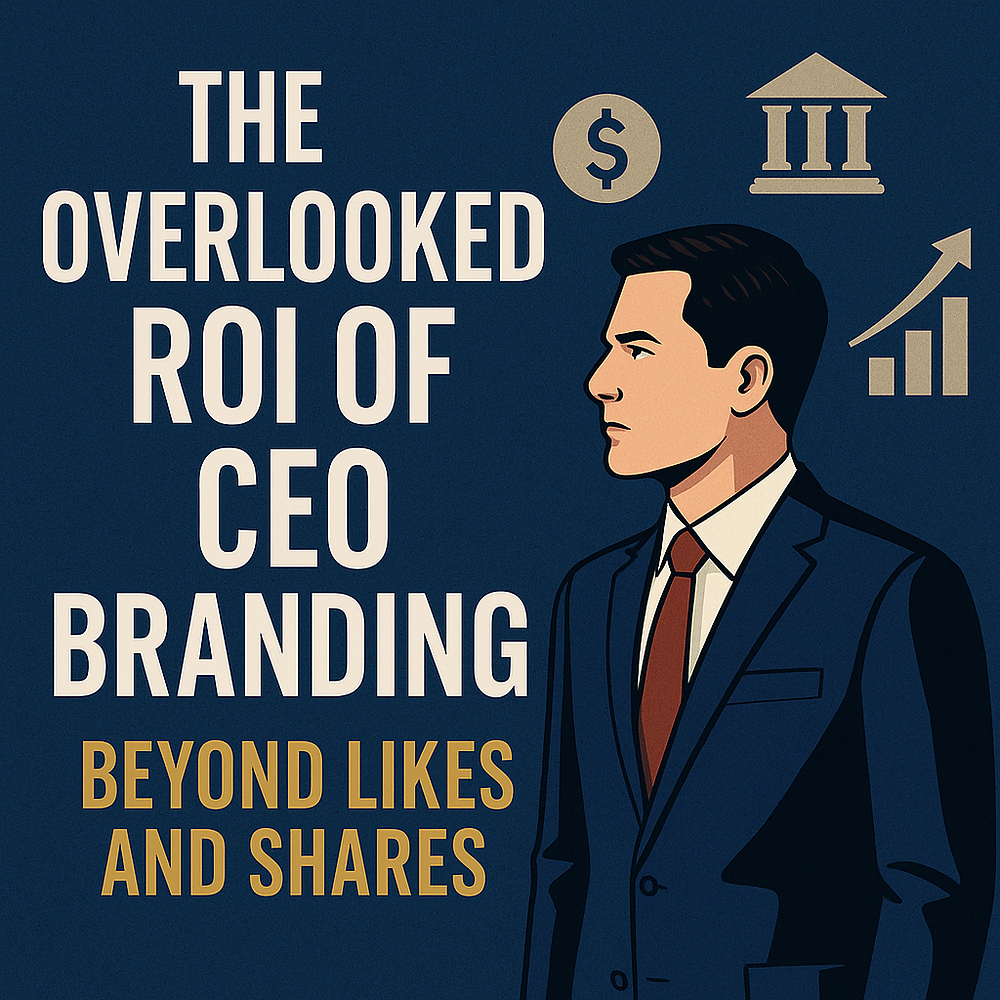 The Overlooked ROI of CEO Branding: Beyond Likes and Shares