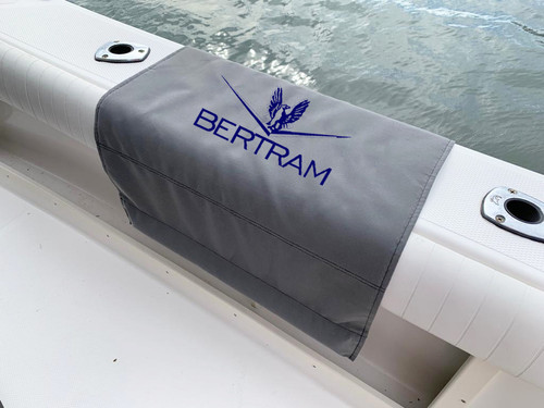 Bertram Custom Canvas Gunwale Mat 24"x36" | West Embroidery
