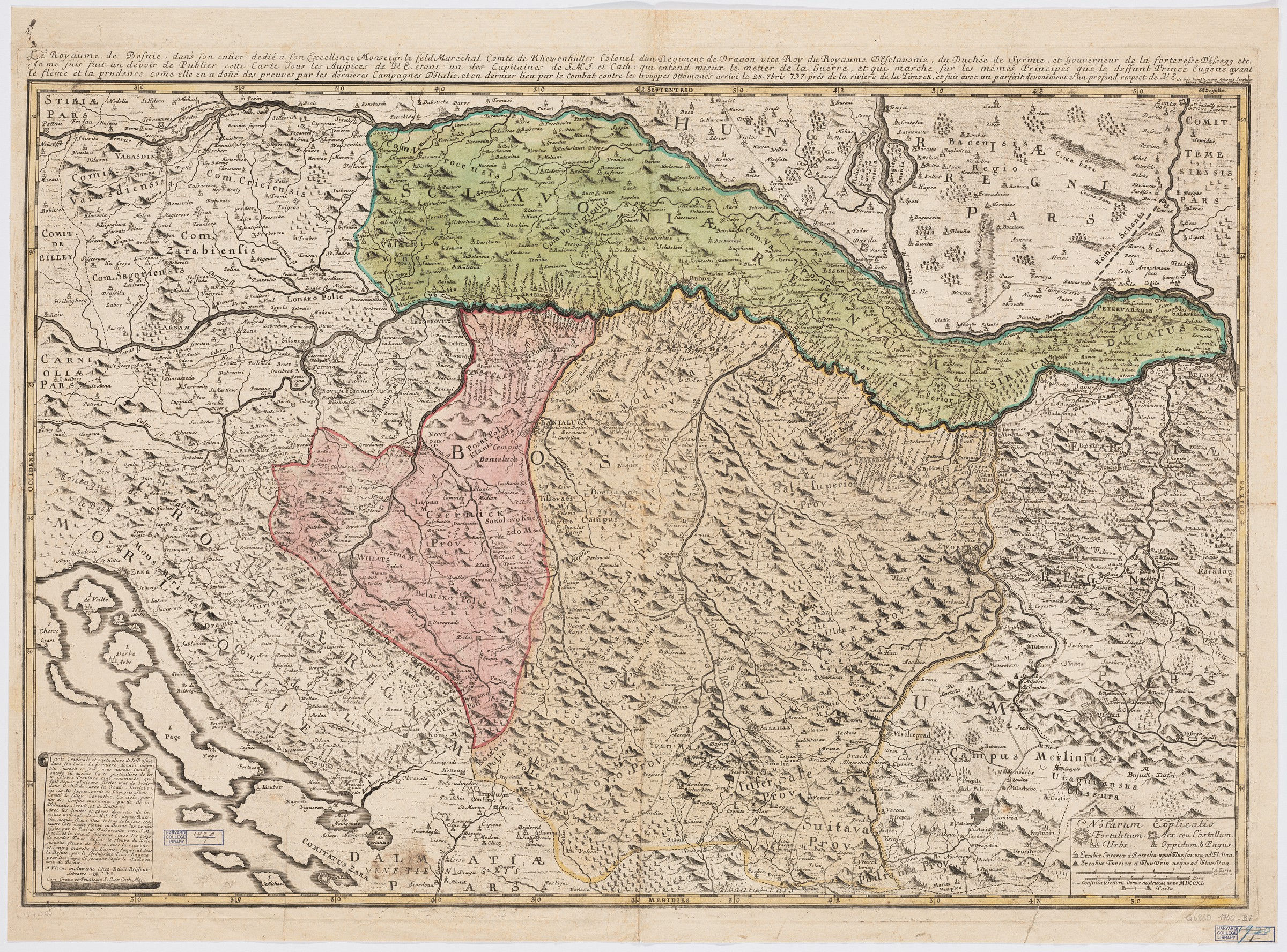 Map of The Kingdom of Bosnia and Herzegovina