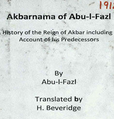 Akbarnama of Abu-l-Fazl vol 3