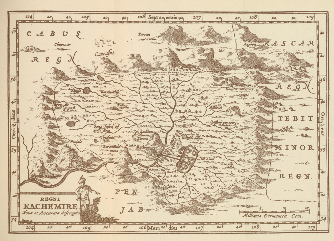 Map of Regni Kashmire