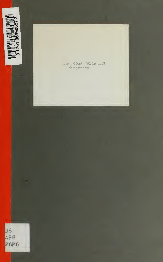 The Poona Guide and Directory