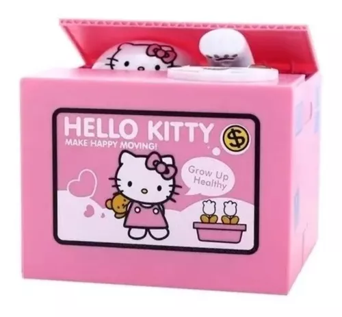 Alcancía Hello Kitty Roba Moneda Artefacto Store