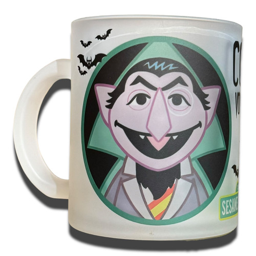 Mug Conde Contar (Plaza Sesamo) transparente ref 0951 | Artefacto Store