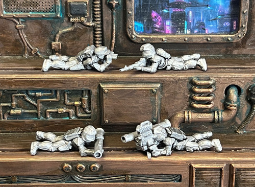 Federation Special Weapons Pack - Set of 4 28mm Minis | Denizen