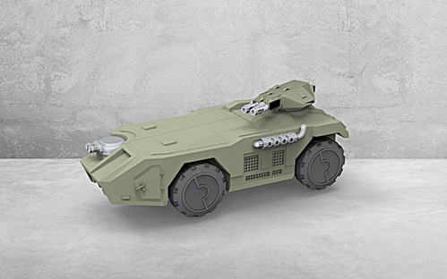 Mid Tech Tank / APC - 28mm Model | Denizen