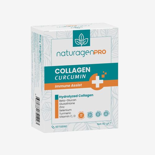 Naturagenpro Collagen Curcumin - 60 Tablet | Naturagen