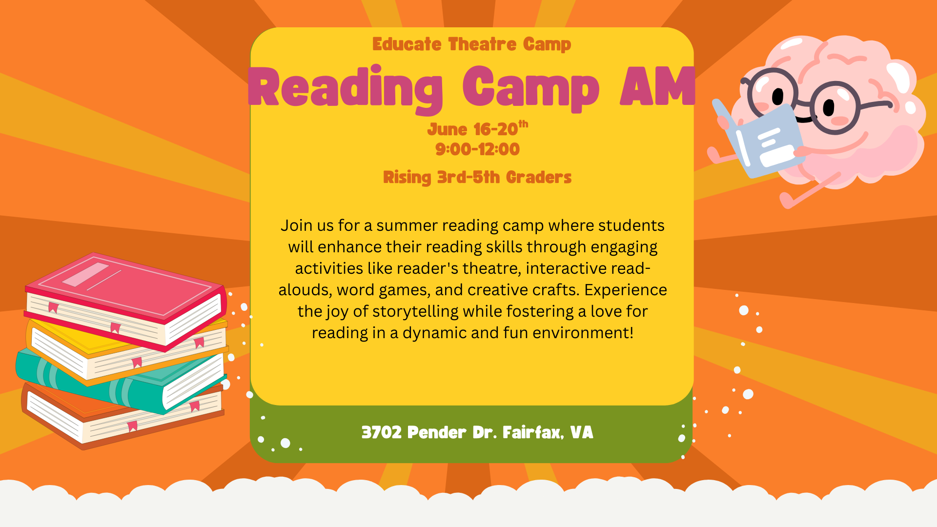 Reading Camp AM (Older Grades) | Educate Theatre Camp