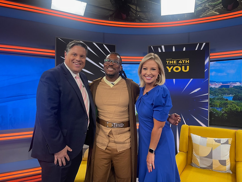 🎥 Barracks Row Main Street Lights Up Good Morning Washington! 🌟