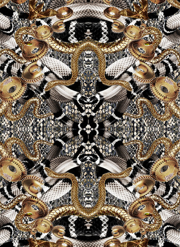 Golden Snake wallpaper - Gold | Good & Craft