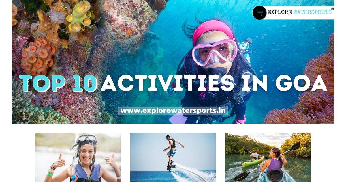 Top 10 Water Activities to do in Goa | Explore WaterSports