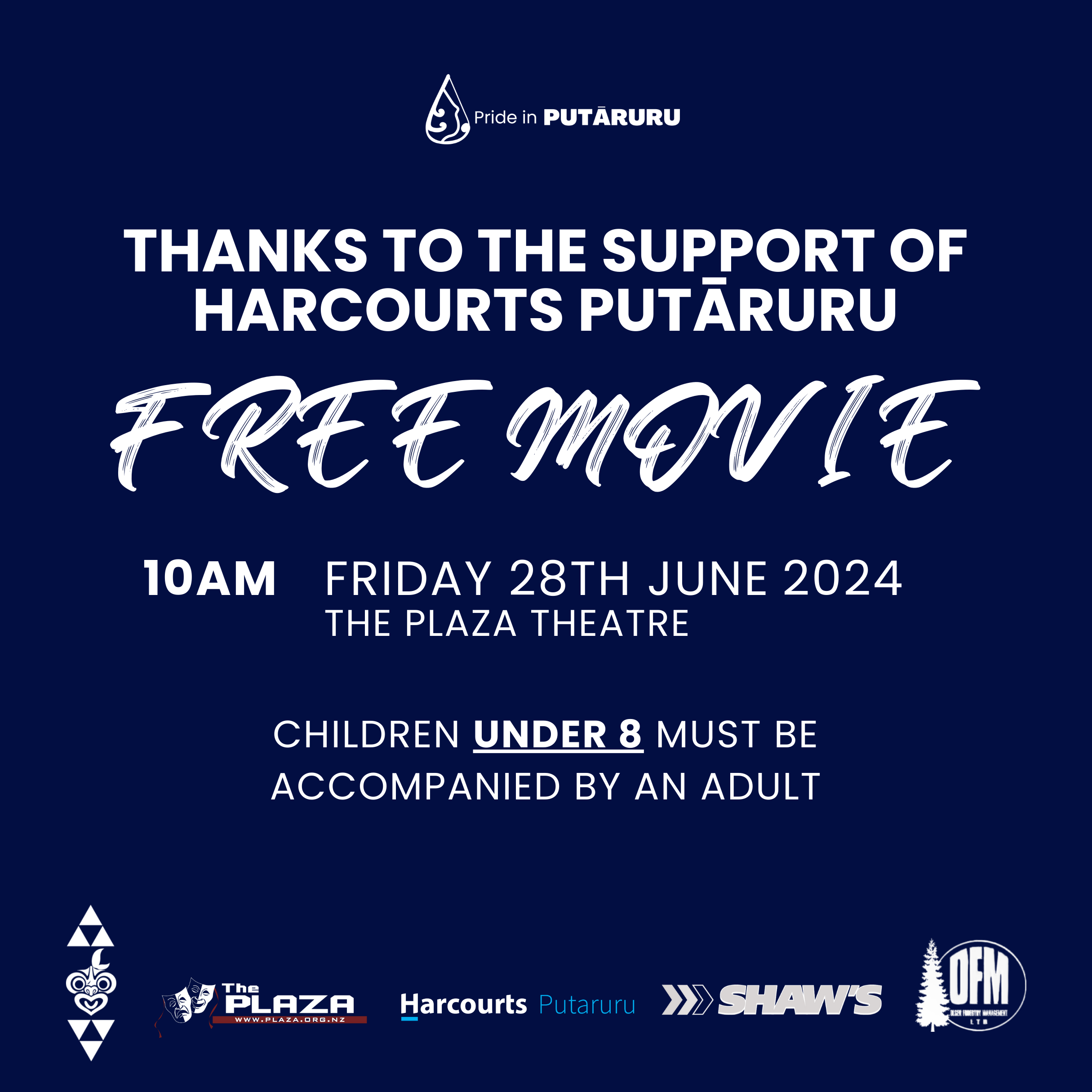 Matariki FREE movie and sausage sizzle | Putaruru