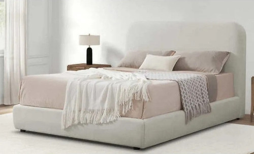 Aiden & Ivy Upholstered Double Bed | Overstock Sale North