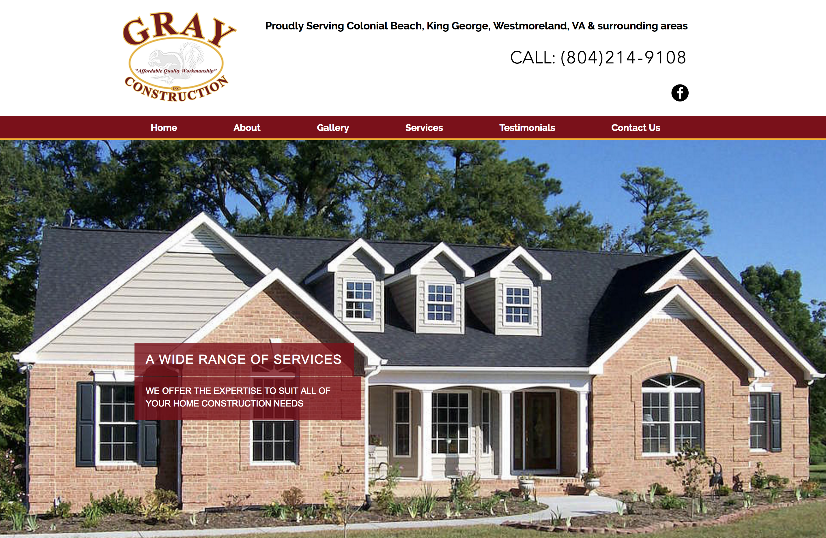 Gray Construction, Inc. | Home Builders | Colonial Beach, VA