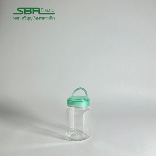 350cc PET Hexagon Jar | SBR Plastic