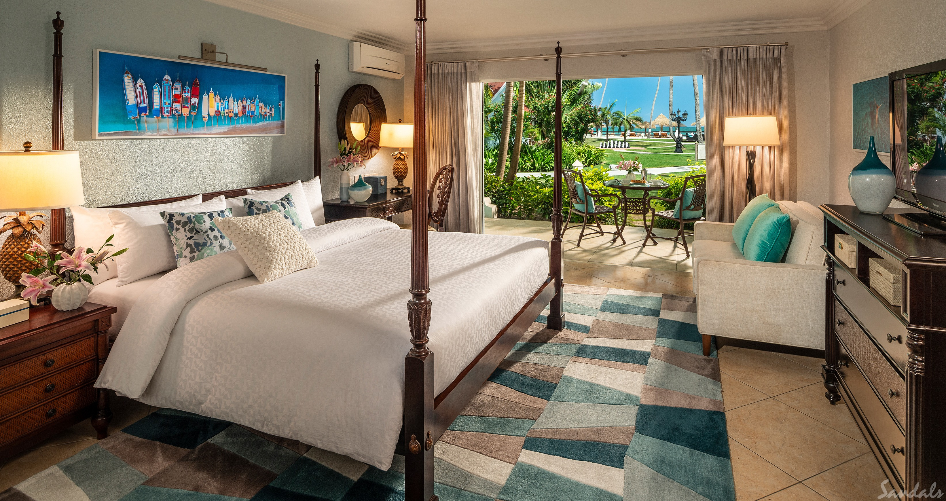 Caribbean Walkout Club Level Veranda Suite