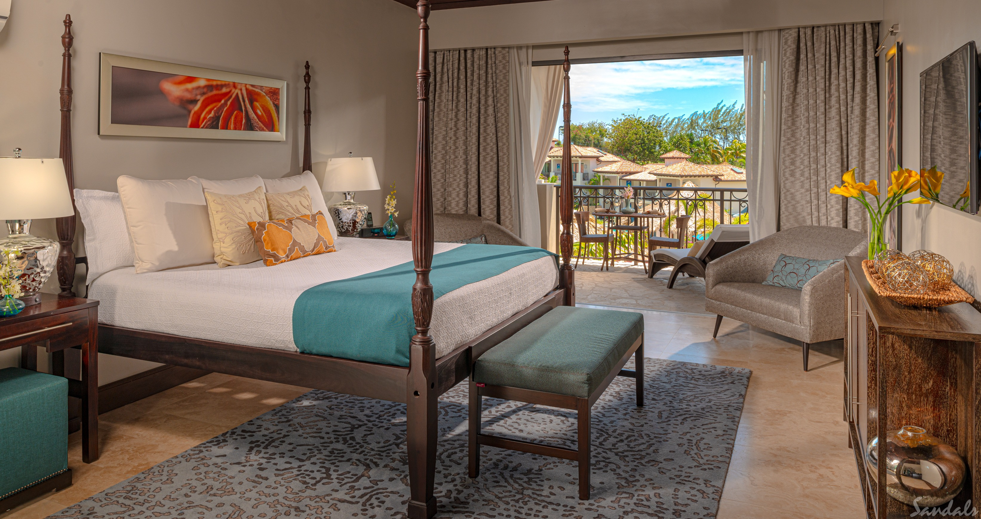 South Seas Honeymoon Poolside Hideaway Junior Suite with Balcony ...