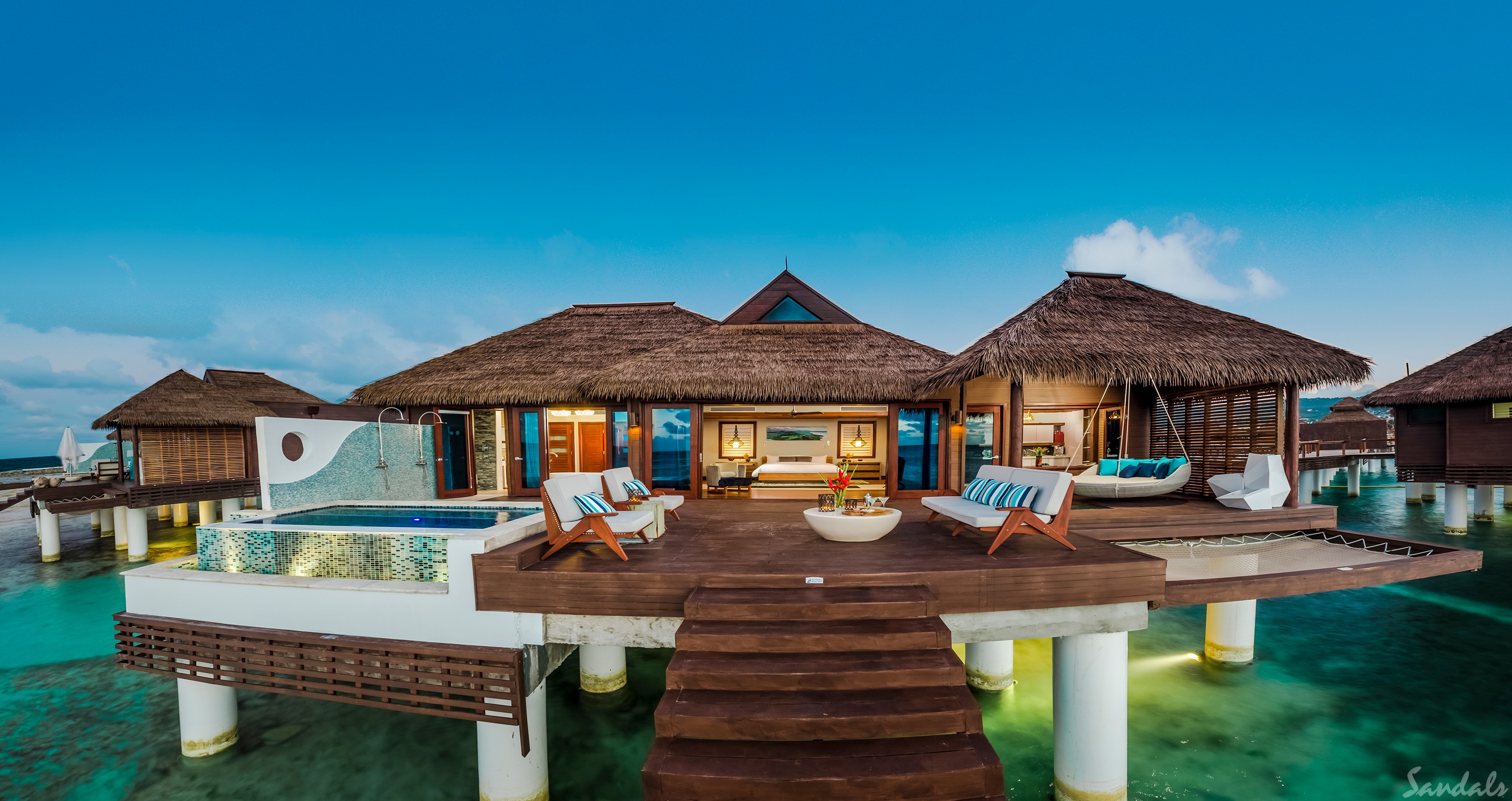 Over the Water Private Island Butler Villa with Infinity Pool