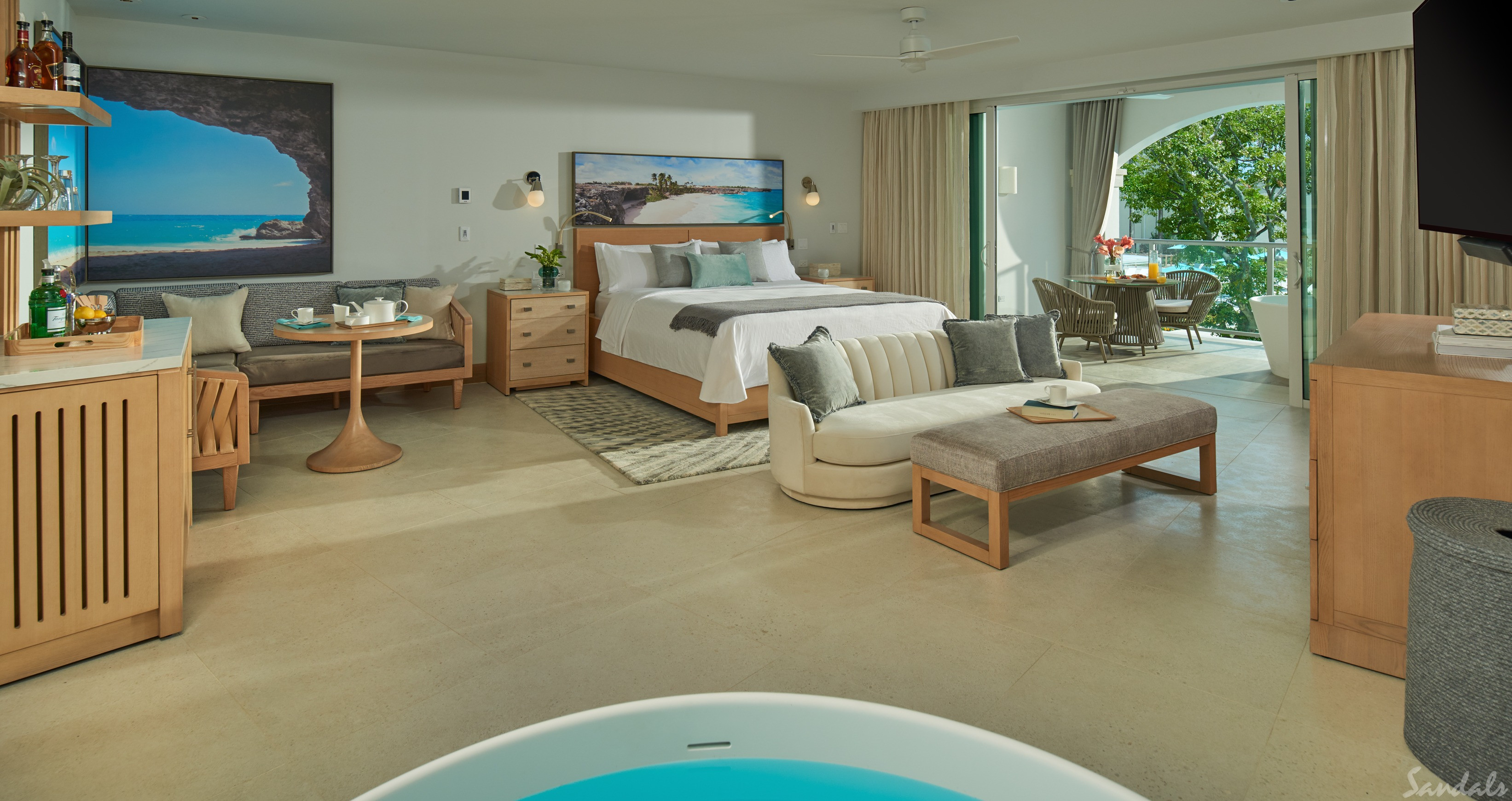 South Seas Hideaway Crystal Lagoon Oversized Butler Suite with Balcony ...