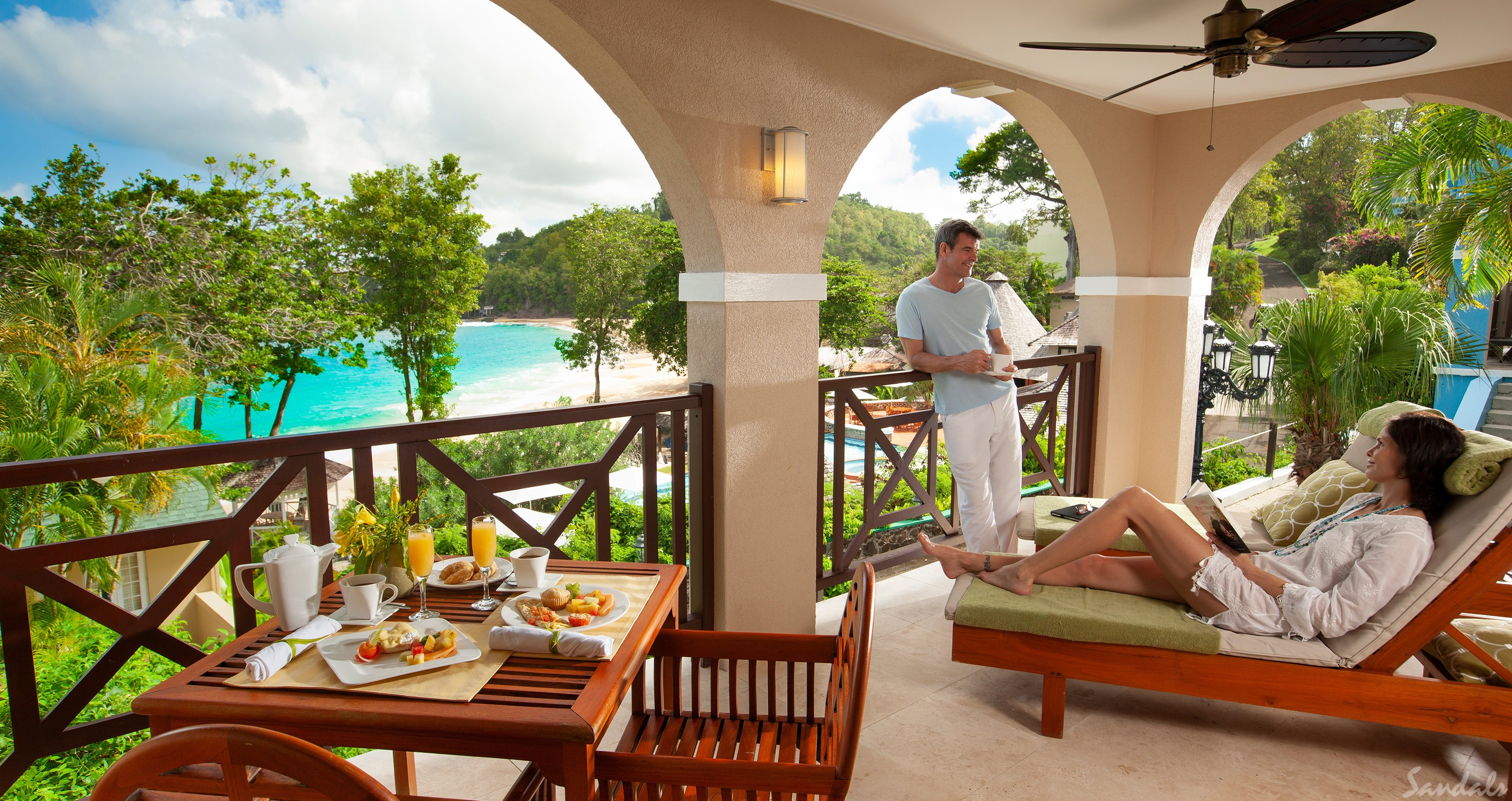 Piton Oceanview Two Story Butler Veranda Suite