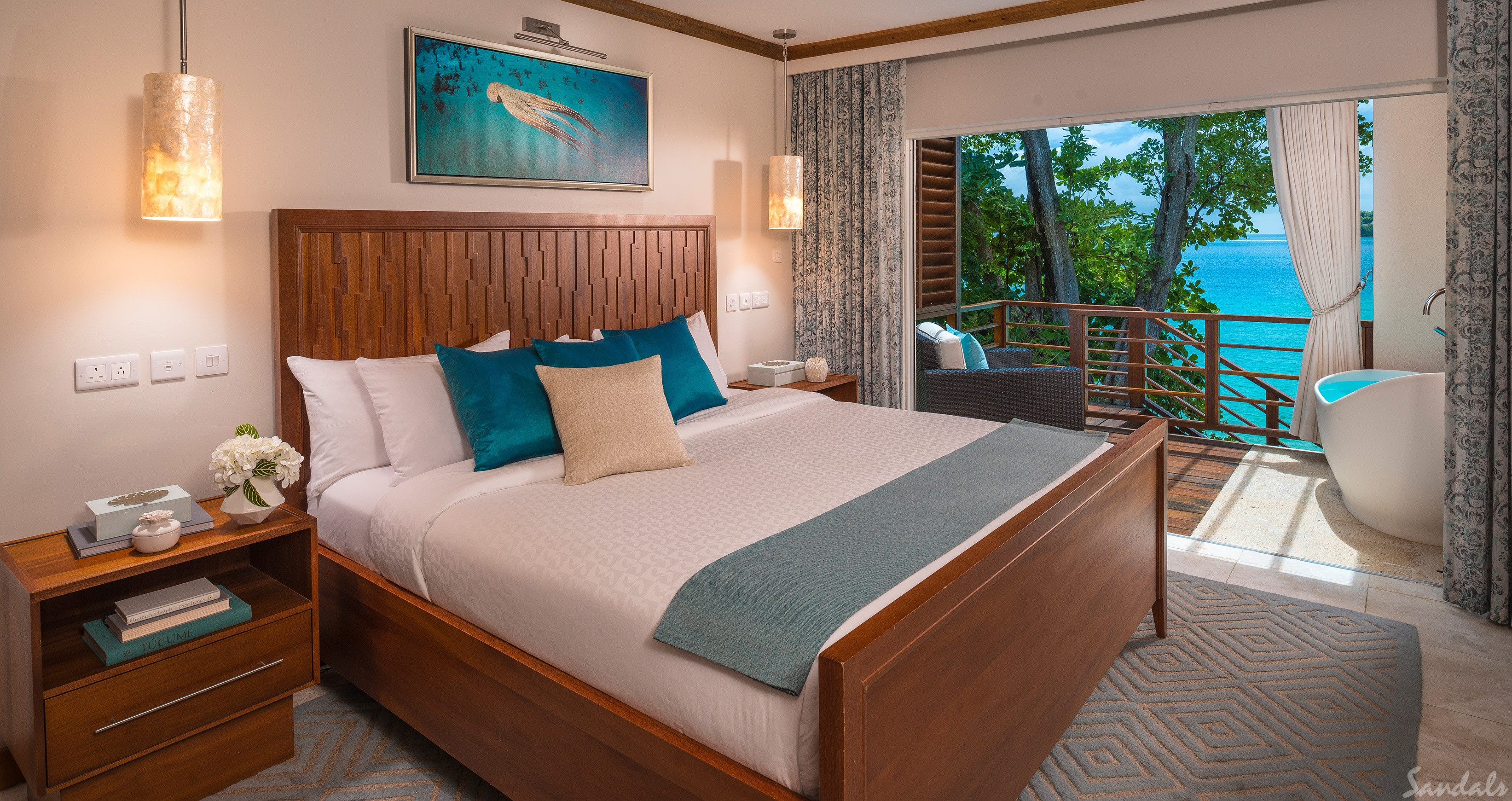 Oceanfront Two-Story One Bedroom Butler Villa Suite with Balcony ...