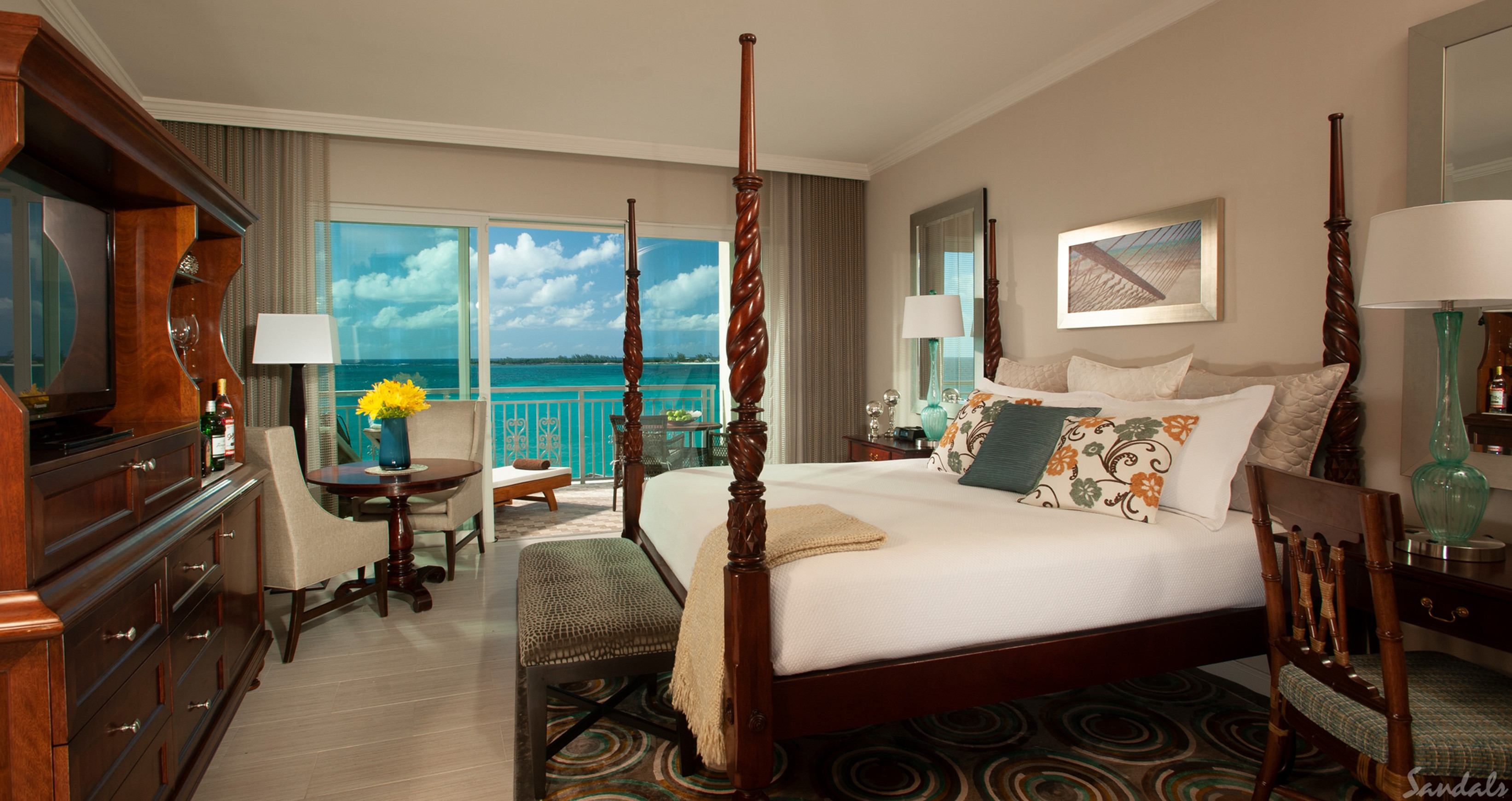 East Bay Beachfront Club Level Room