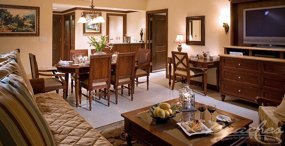 Italian Beachfront Penthouse Two Bedroom Imperial Butler Family Suite